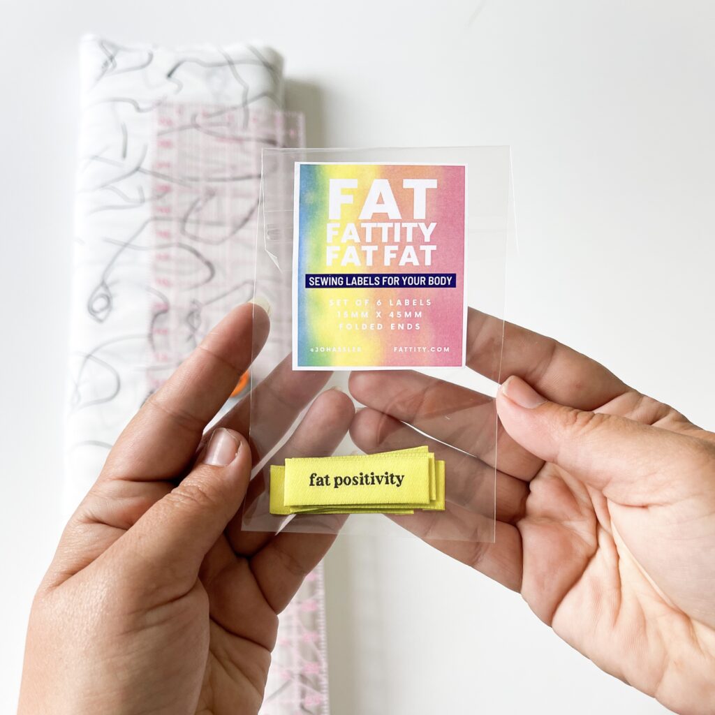 Fat Positivity Sewing Labels – The Maker Studio