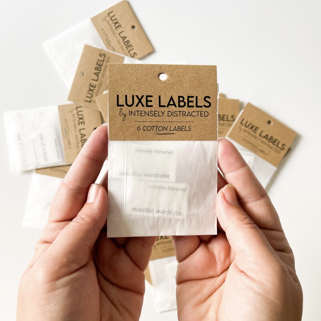 Mindful Wardrobe Labels – The Maker Studio